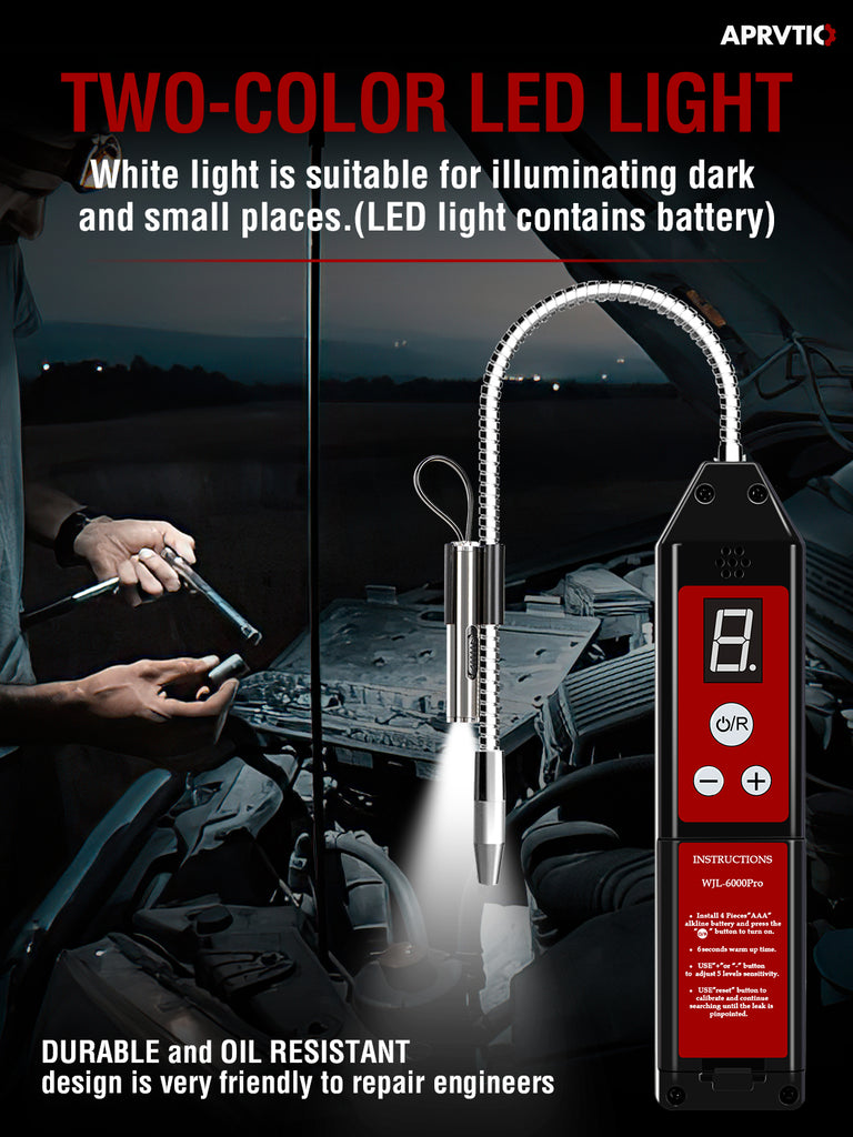 Aprvtio WJL-6000Pro Light Refrigerant Gas Leak Detector Online|Aprvtio