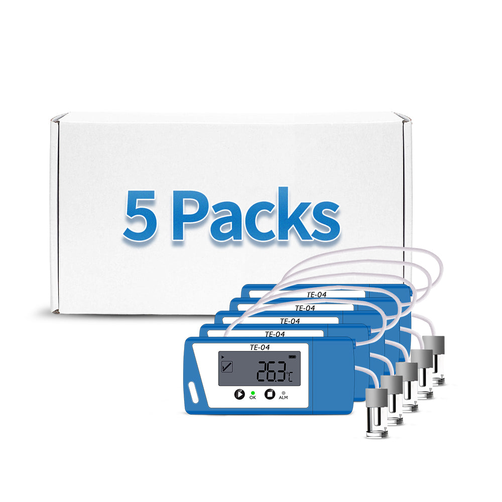 TE-04 Buffered Probe Digital Temperature Data Logger with Calibration ...