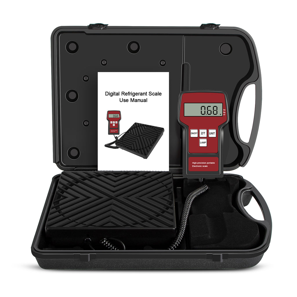 Aprvtio ACS-100A Refrigerant Charging Scales R134a R410a HVAC Tools